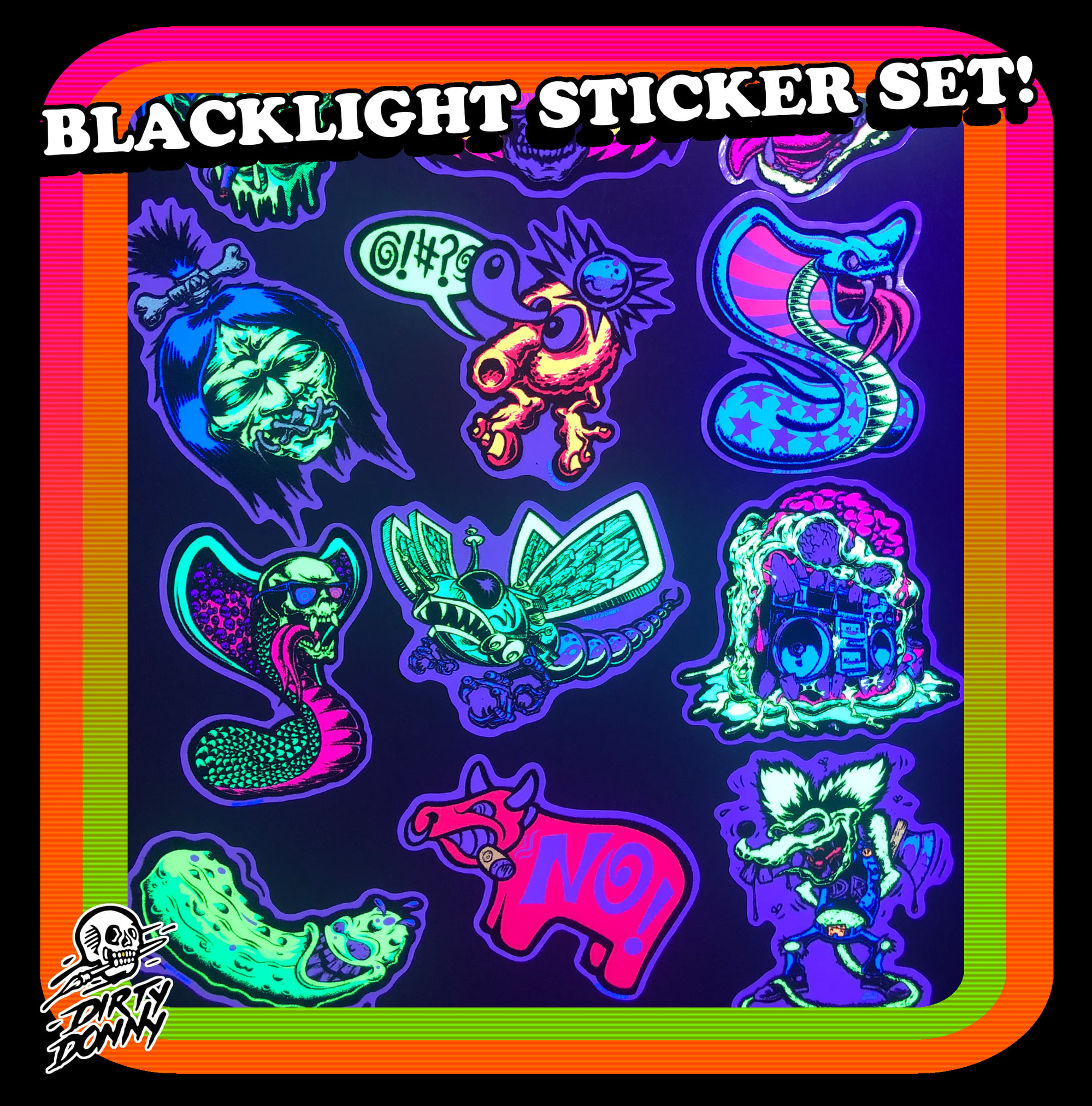 New stickers are in! – Dirty Donny